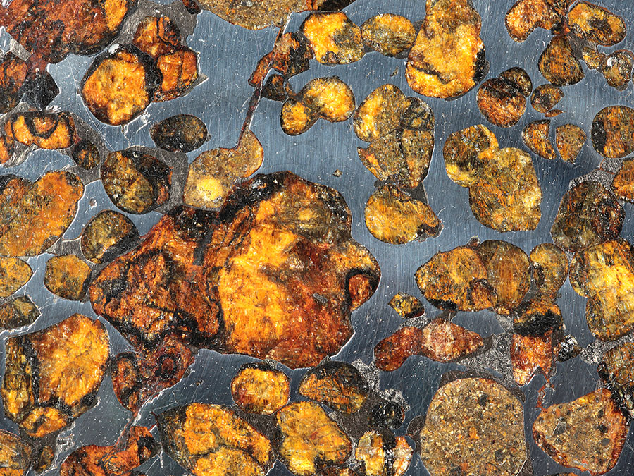 Pallasit - Steineisenmeteorit